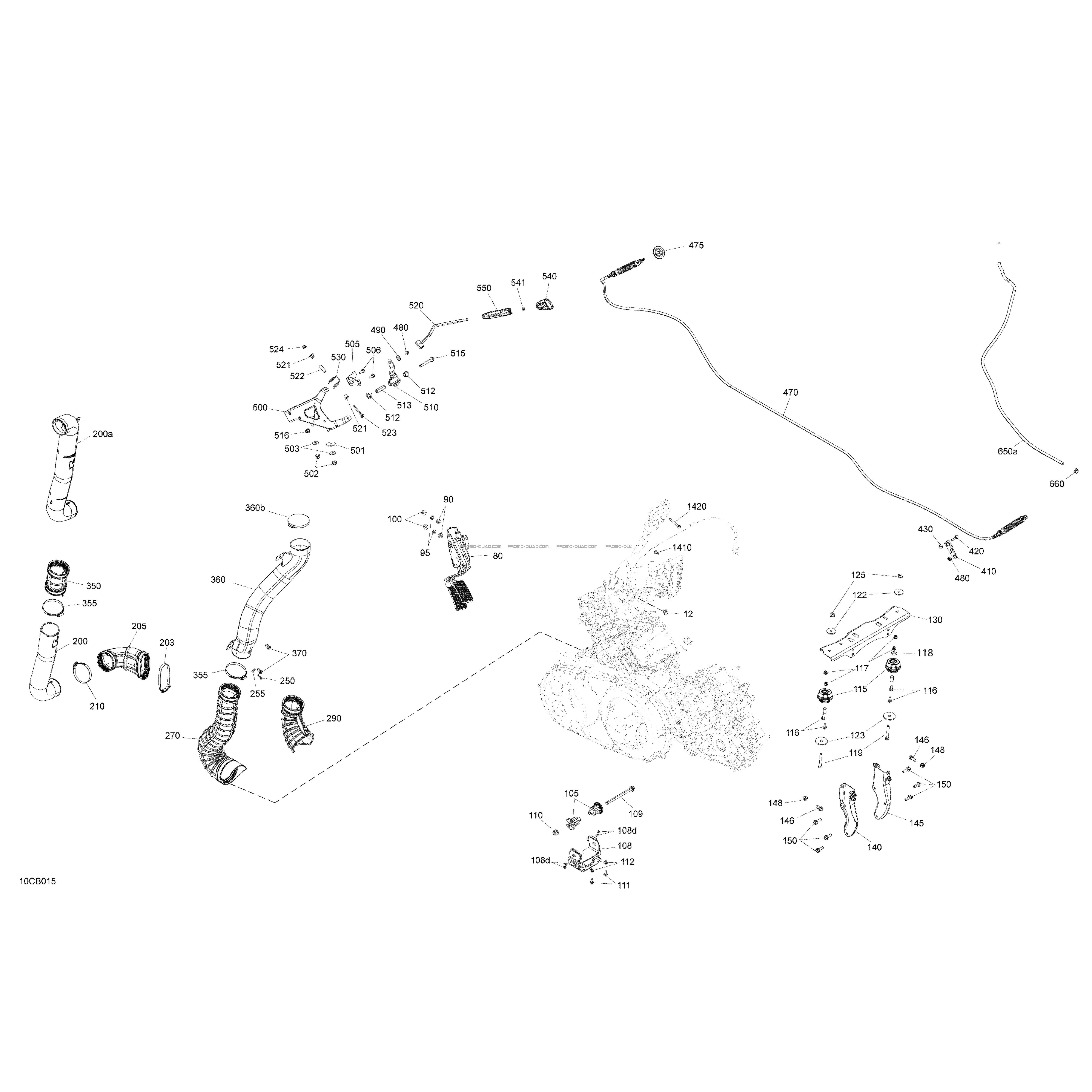 Moteur - Système pour Quad Can-am 2022 Toutes les cylindrées - Promo-Quad
