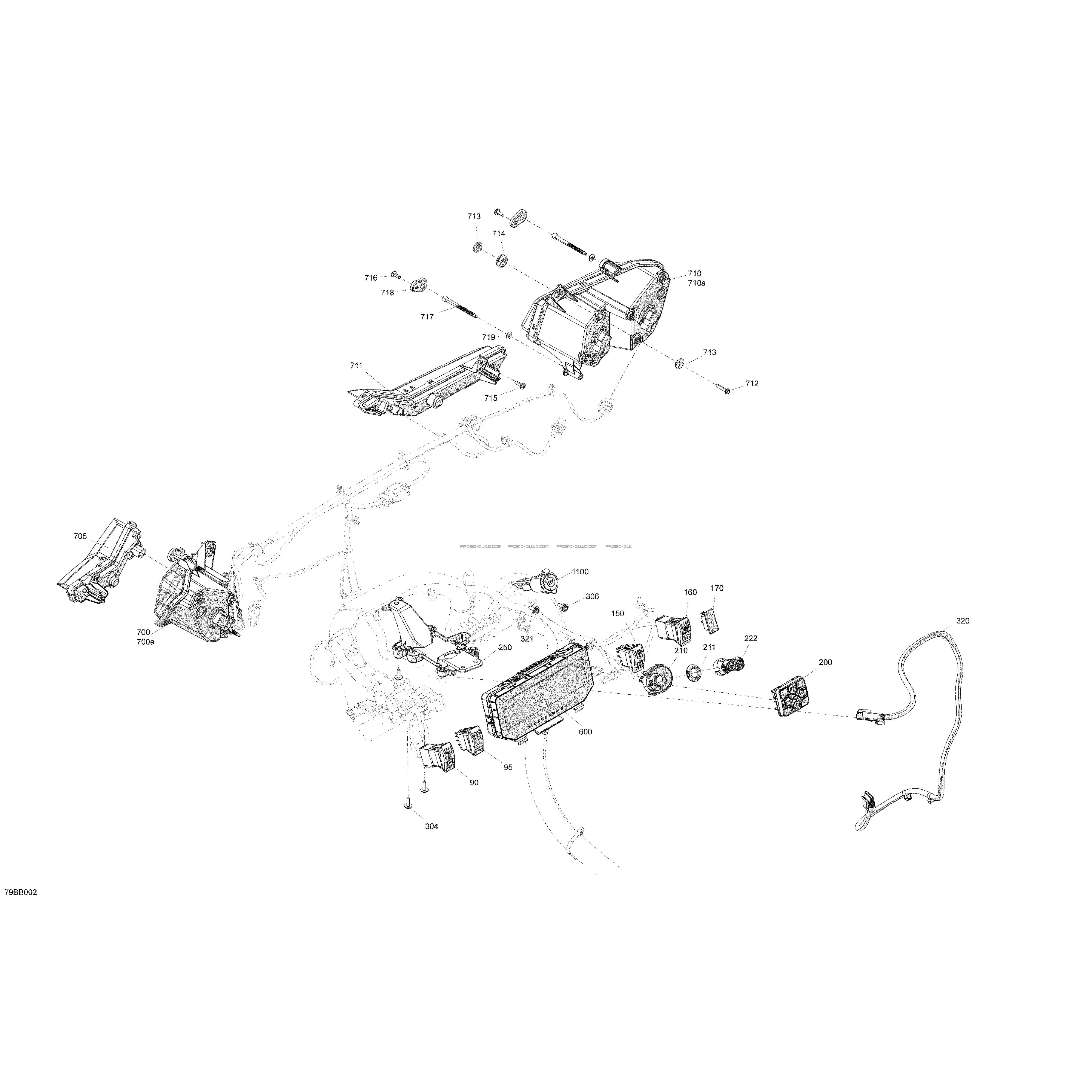 Électrique - Section Avant pour Quad Can-am 2022 Toutes les cylindrées ...