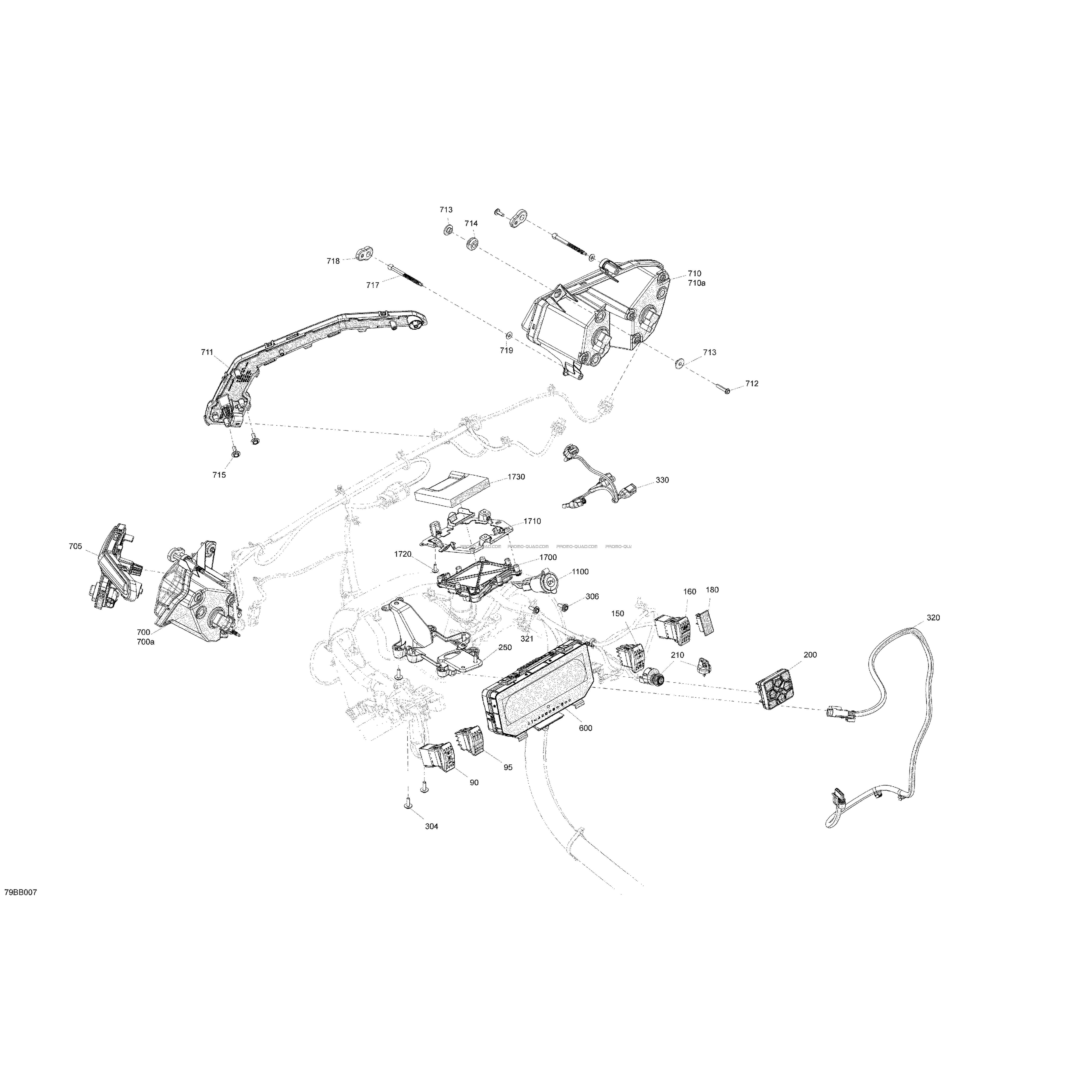 Électrique - Section Avant pour Quad Can-am 2022 Toutes les cylindrées ...